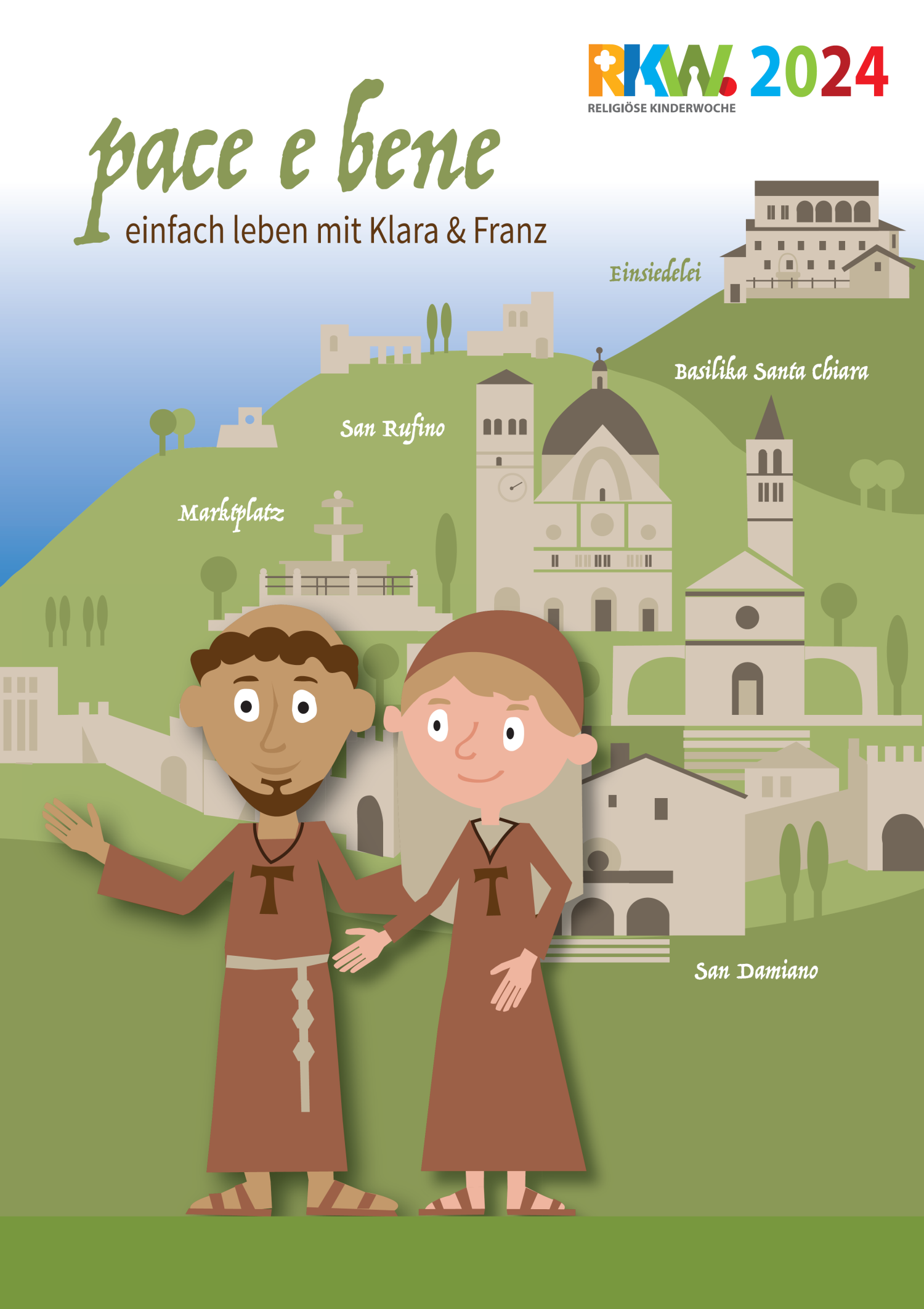 Plakat RKW Religiöse Kinderwochen 2024 | Pfarrbriefservice.de